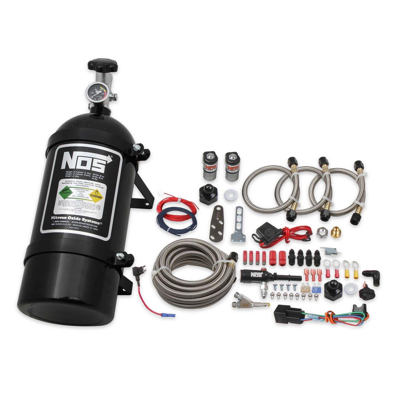 NOS 06016BNOS Single Fogger Wet Nitrous System, Mopar