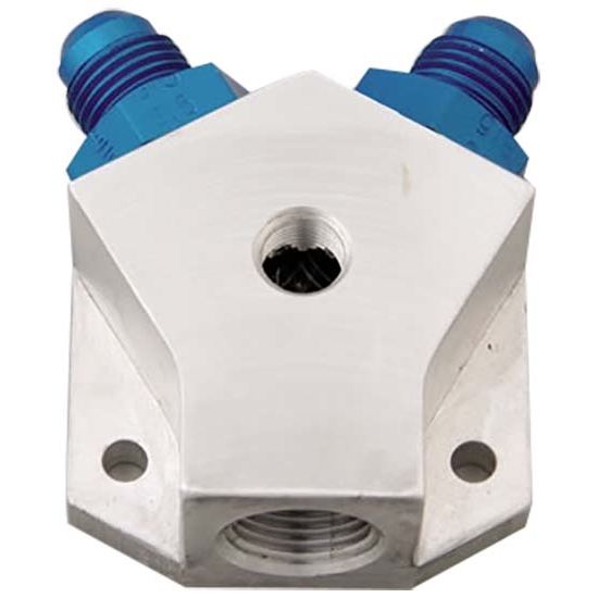 Earls 100181ERL Fuel Distribution Block Style B Inlet, 0.375 In. NPT