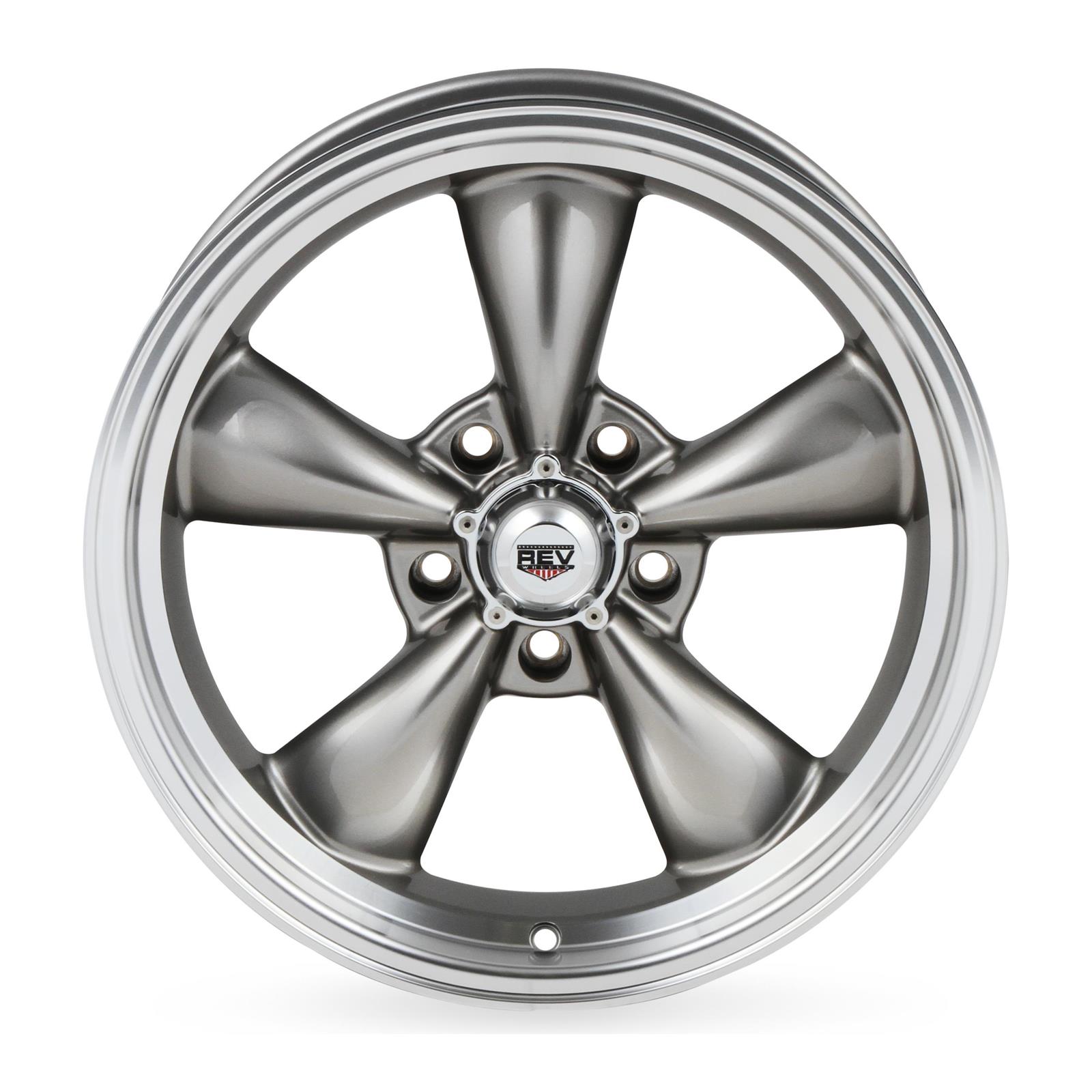 REV Wheels 100S-8807300 100 Classic Series, 18X8, 4.5 In. BS, 5X5