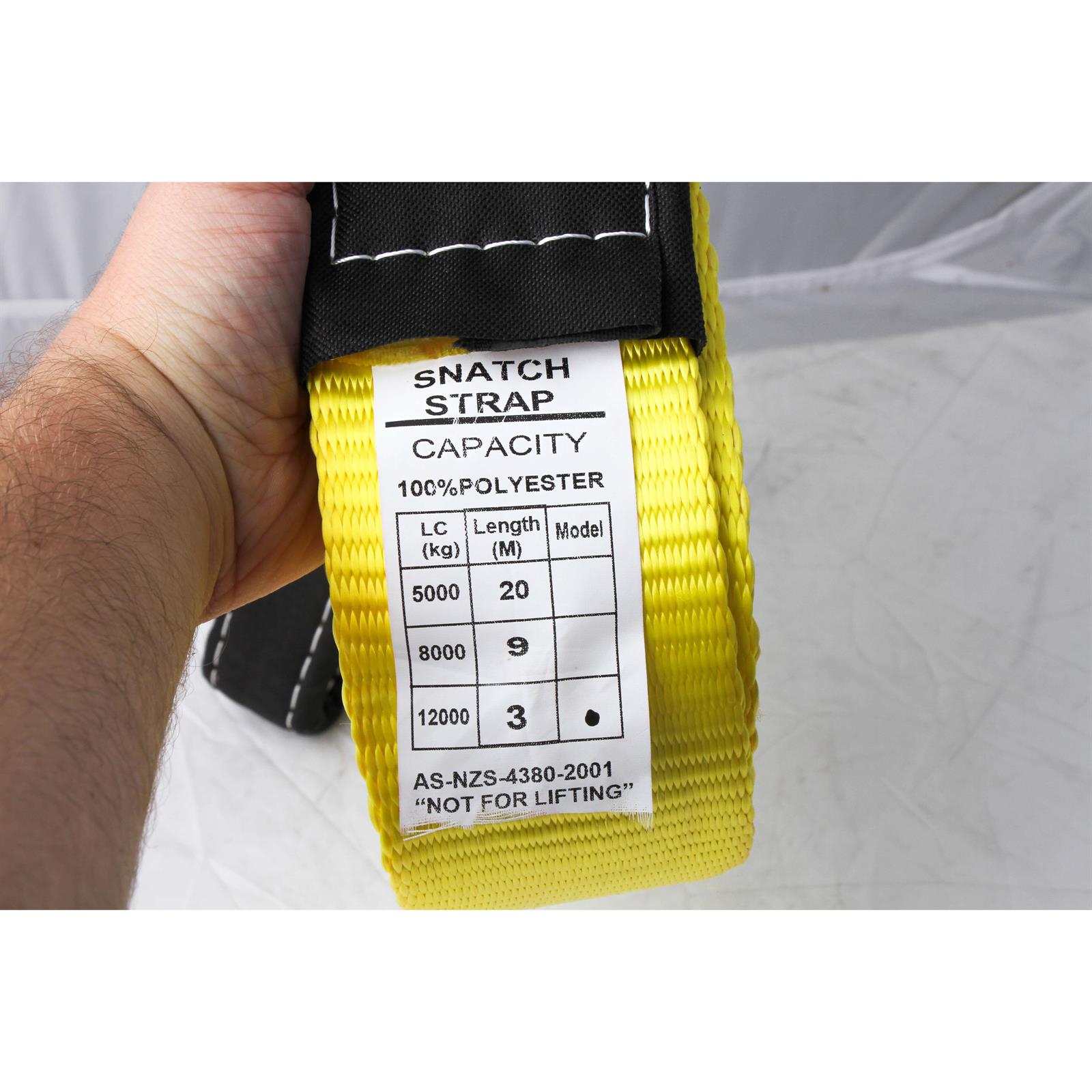 Anvil 1050AOR Tree Saver / Tow Strap, 3 Inch x 10 Foot, 12 Ton