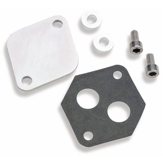 Holley 112-560 IAC Block-Off Plate for Ford Throttle Bodies