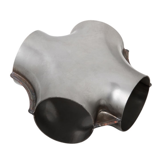 Hooker 11436HKR Universal Stamped Cross Over X-Pipe, 2-1/2 Inch