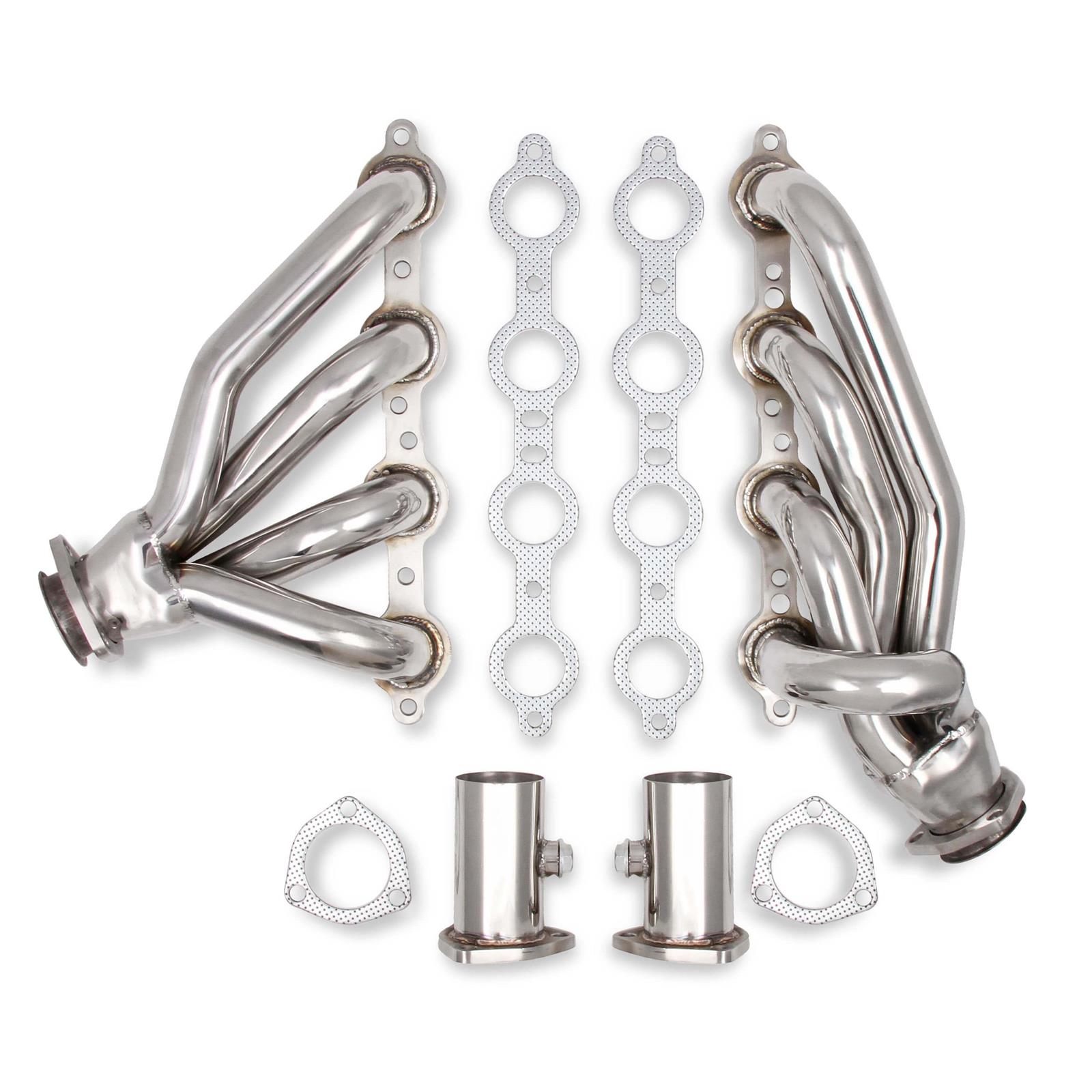 Flowtech 11579FLT Shorty LS Swap Headers, 82-93 S-10, Polished