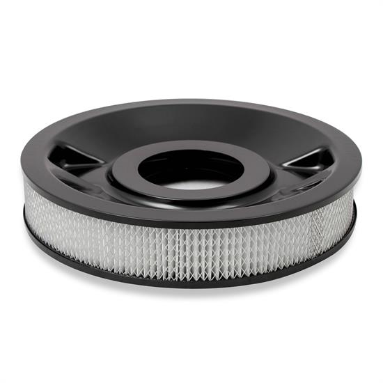 Holley 120-4235 4150 Drop Base Air Cleaner, Black, 3 Inch Paper