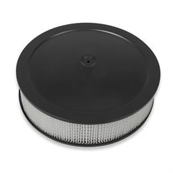 Holley 120-4245 4150 Drop Base Air Cleaner, Black, 4 Inch Paper