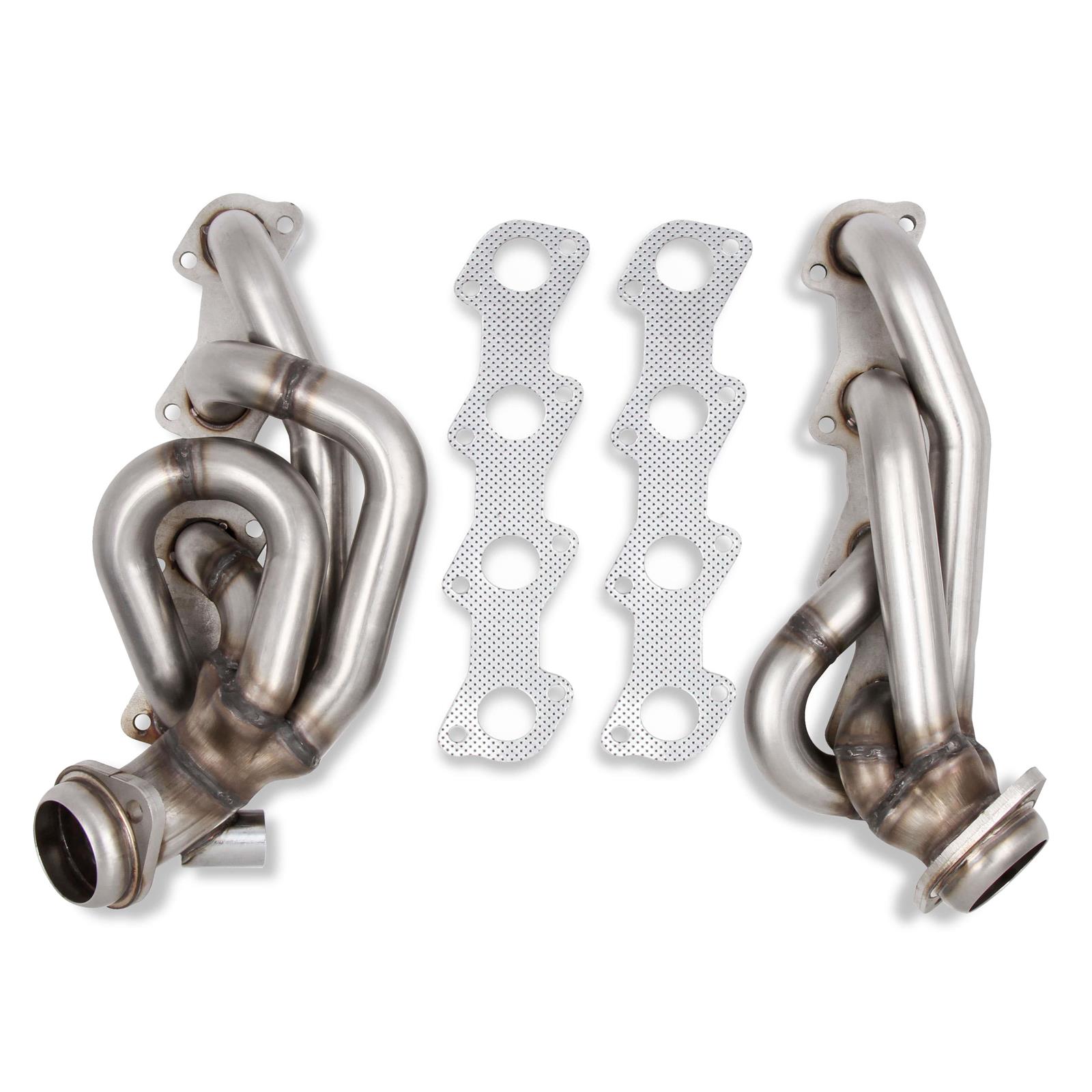 Flowtech 12148FLT Shorty Headers, 2004-08 F-150 4.6L, Natural