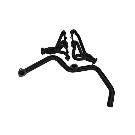 Flowtech 16102FLT Shorty Header, 1.5 Inch Tube Size, Includes Y-Pipe