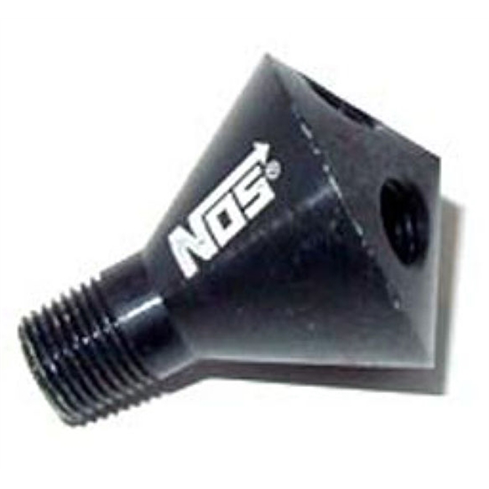 NOS 16767NOS Nitrous Distribution Block, 1/16 Inch NPT, Black