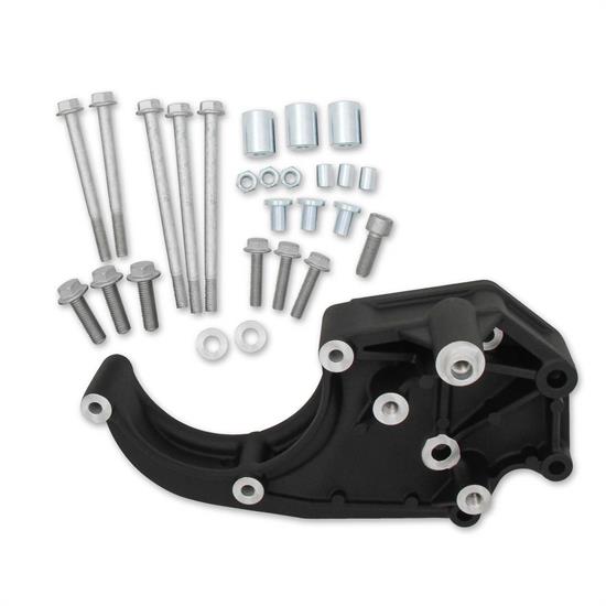 Holley 20-134BK LS Accessory Drive Bracket Kit, Pass Side, Black