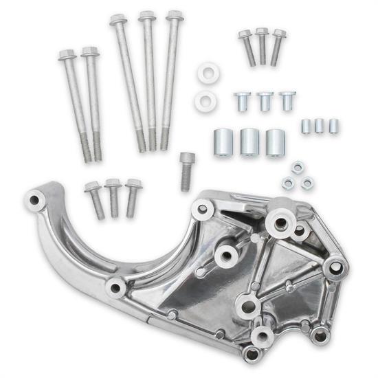 Holley 20-134P LS Accessory Drive Bracket Kit, Passenger Side,Pol