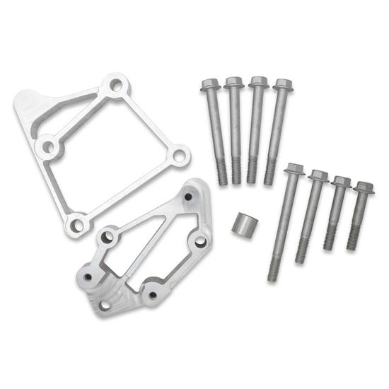Holley 21-2P LS Accessory Drive Bracket Kit, Middle Alignment,Pol