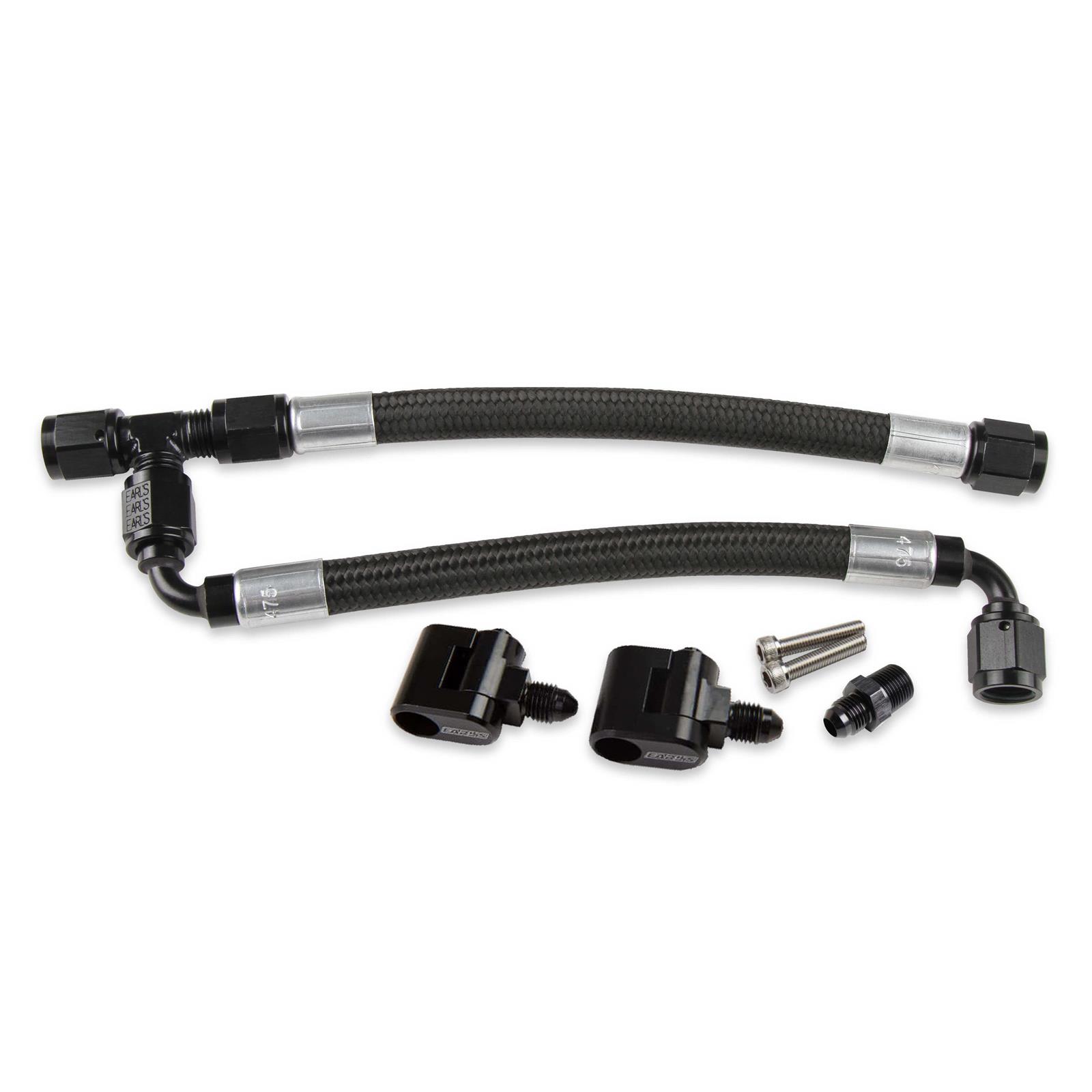 Holley 26-553 LS Steam Tube Kit with Black Pro-Lite 350 Hose