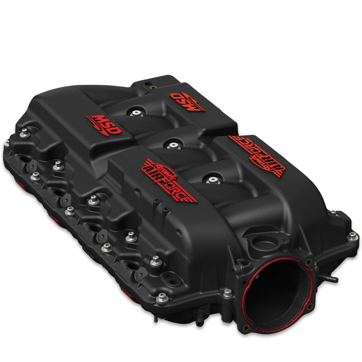 MSD 2702 Atomic Airforce LS1/2/6 Polymer Intake Manifold, Red