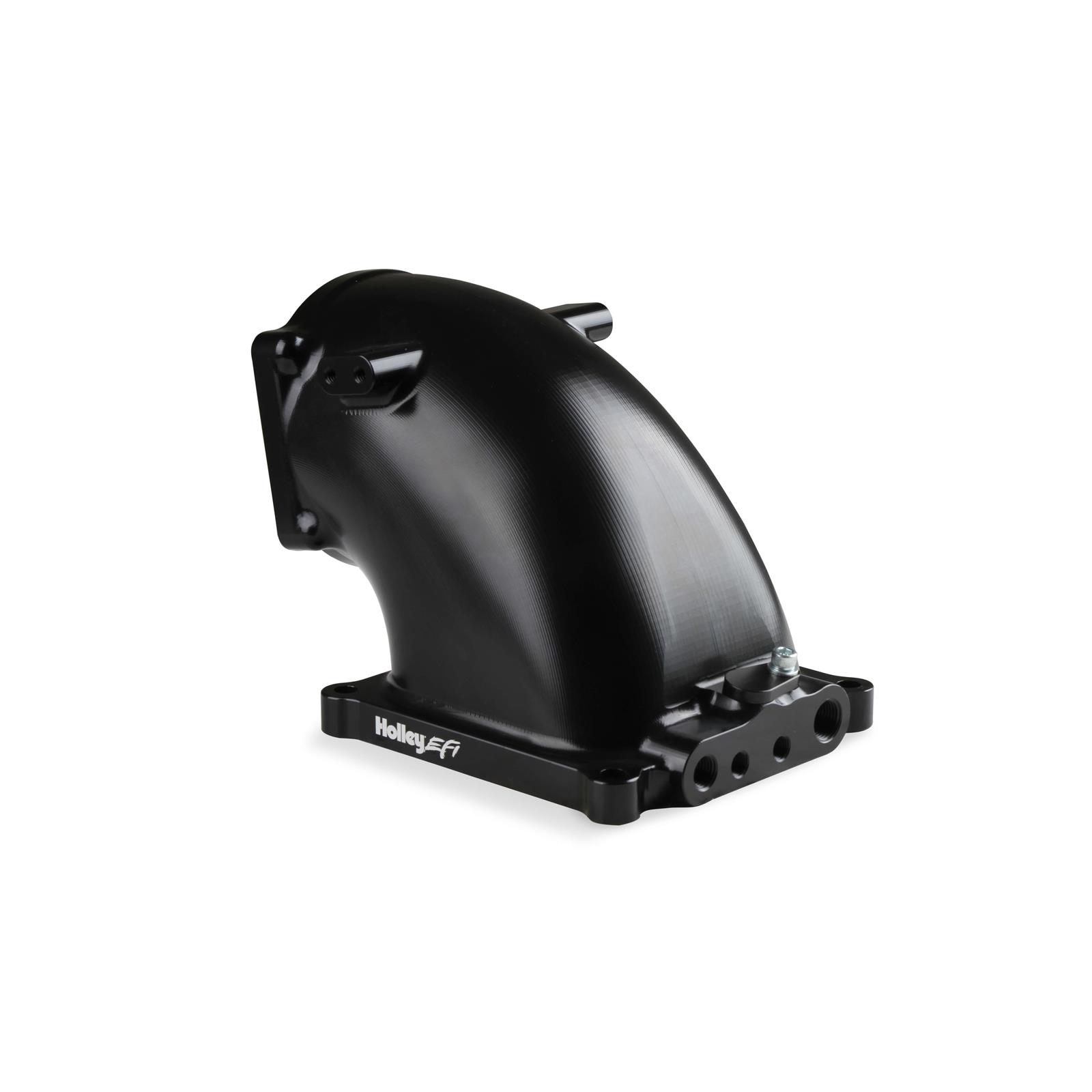 Holley EFI 300-253BK Billet 4500 Throttle Body Intake Elbow, LS