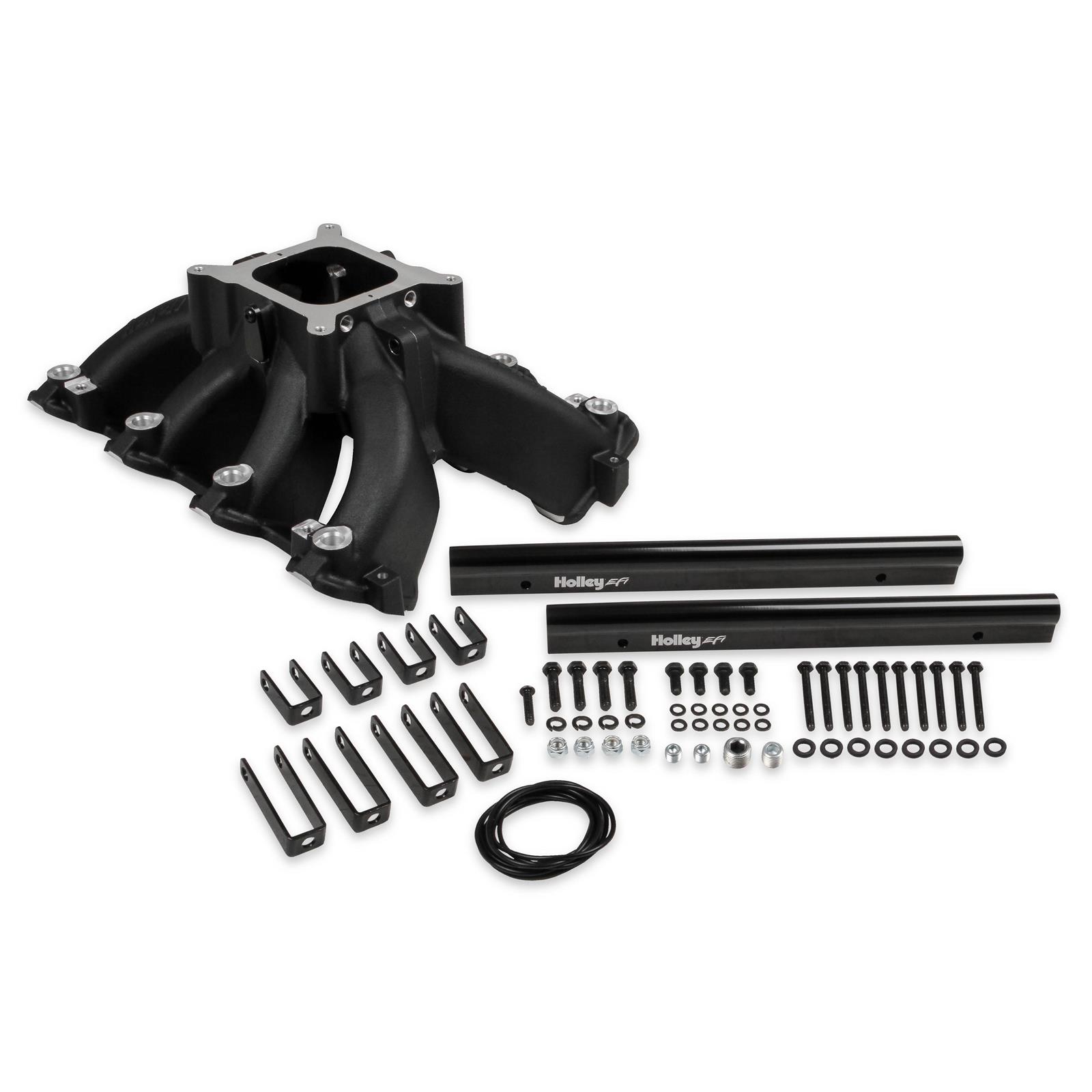 Holley 300-255BK Single Plane EFI Split-Design Race Intake Man