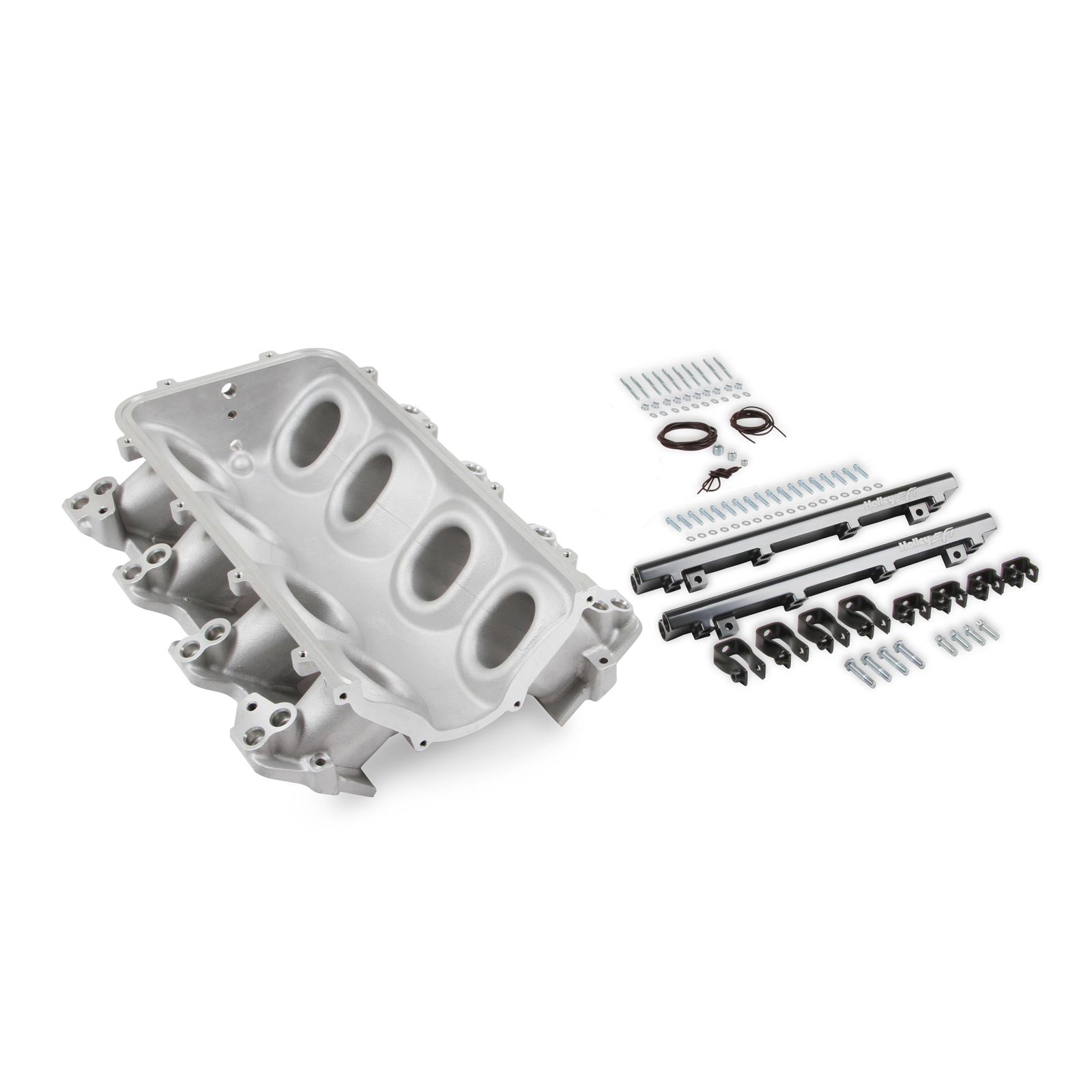 Holley EFI 300-603 Dual Fuel Injectors LS1 Ultra Lo-Ram Manifold