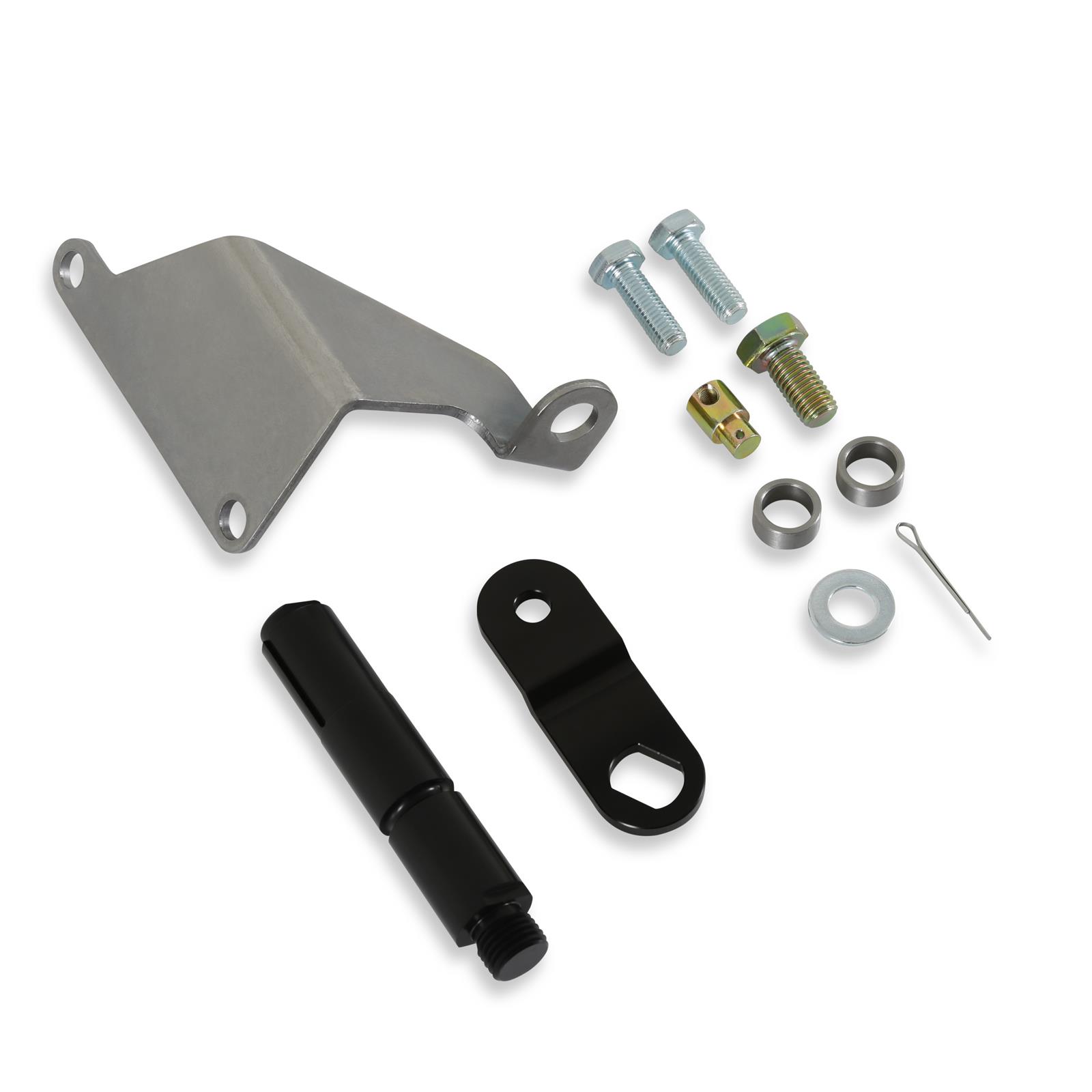 B&M 40507 Cable Bracket/Shift Lever Kit, Pro Gate Shifter, 4R70W