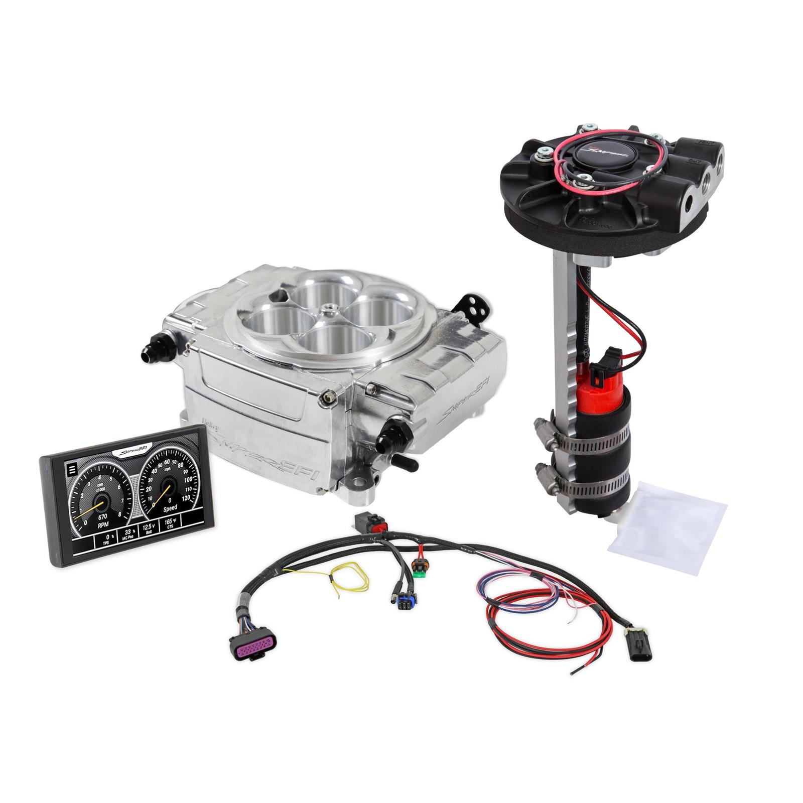 Holley 550-510-5XR Sniper 2 Polished 5 Inch Return Retrofit