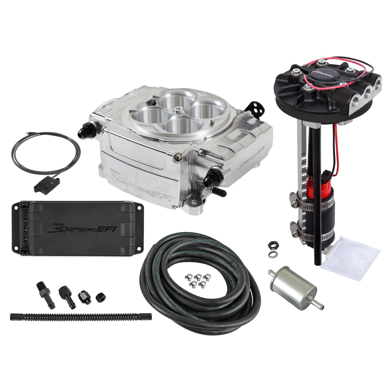 Holley 550-510-BPR Sniper 2 Ble PDM Return Kit, Polished