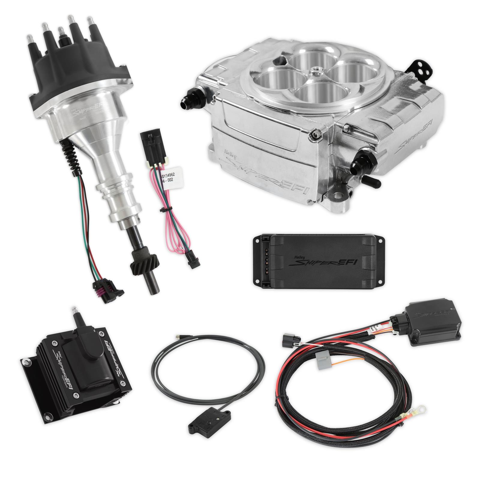 Holley 550-510-BPX-SBF Sniper 2 BLE/PDM/Hyper Spark Kit, SBF