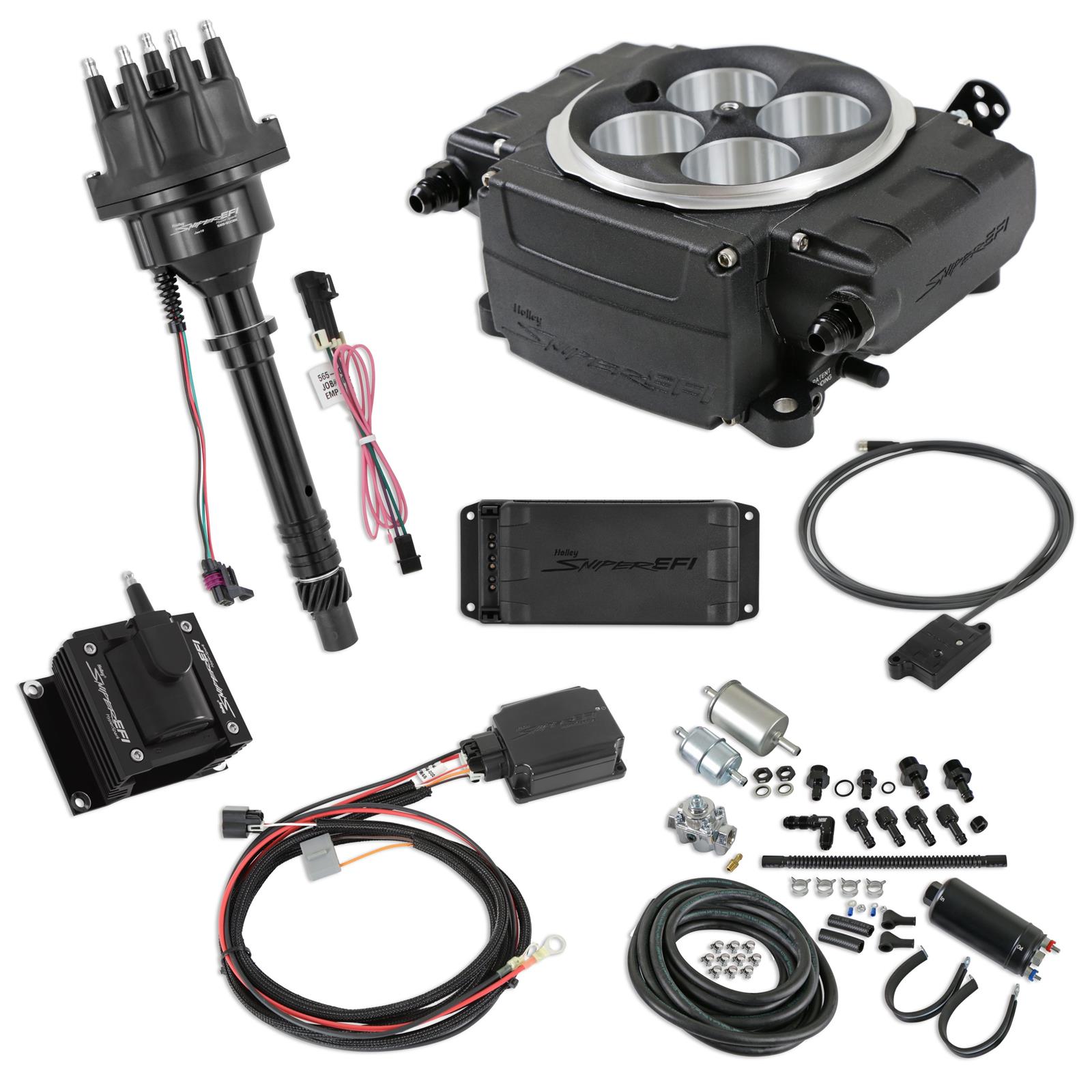 Holley 550-511-BPK-SBC Sniper 2 BLE/PDM/Hyper Spark Kit, SBC