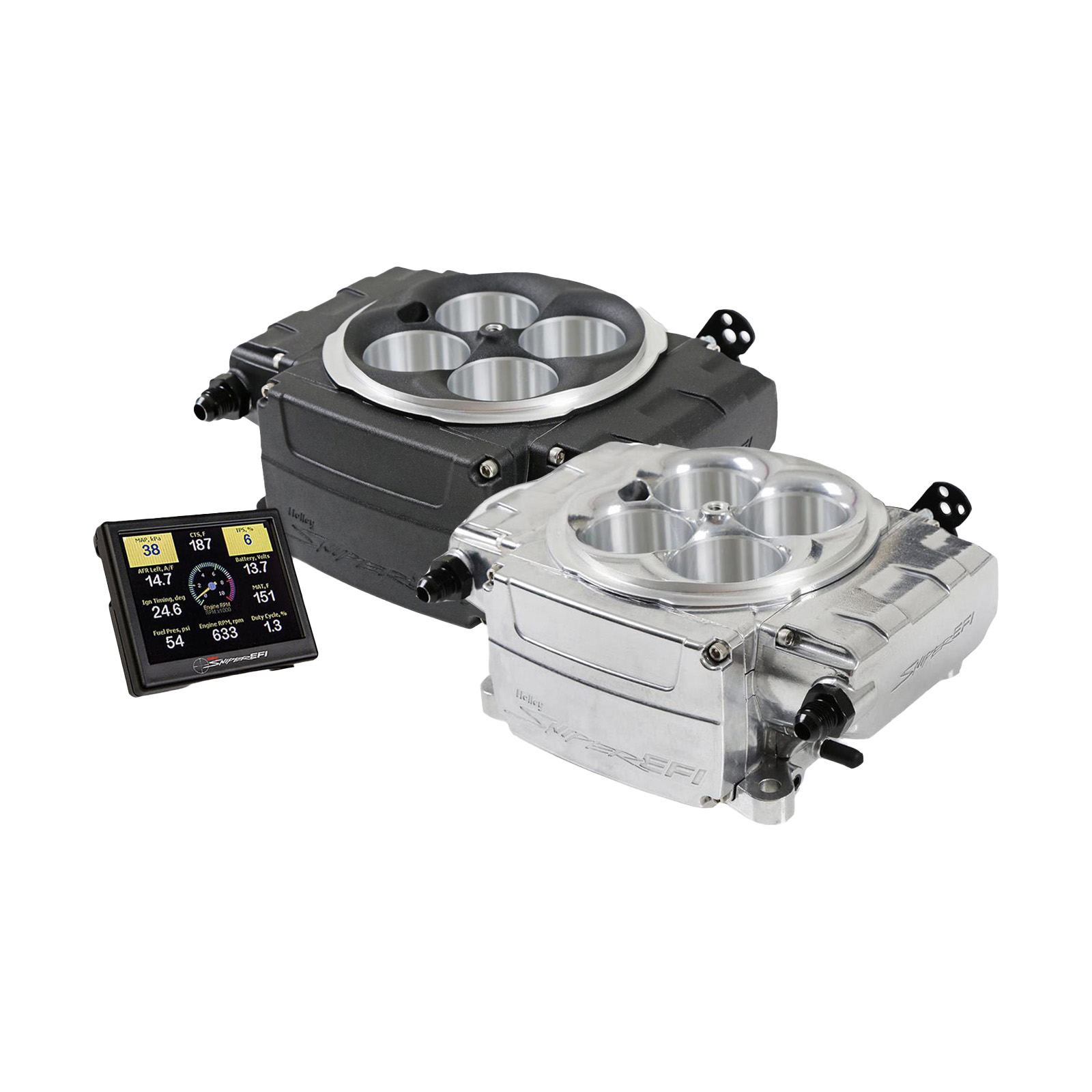 Holley Sniper 2 EFI Conversion Kit, Without PDM, 3.5 In Handheld