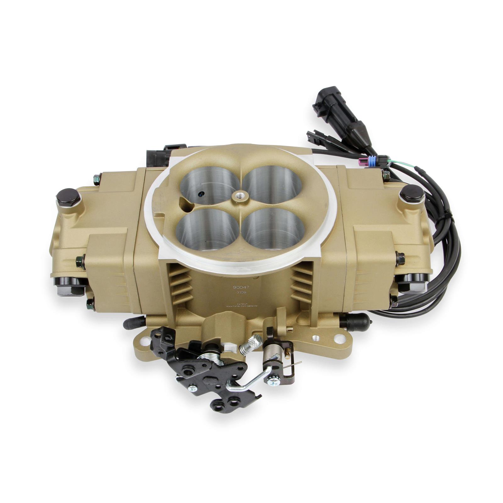 Holley Sniper 550-875 Super Sniper Stealth 4150 EFI, 650 HP, Gold