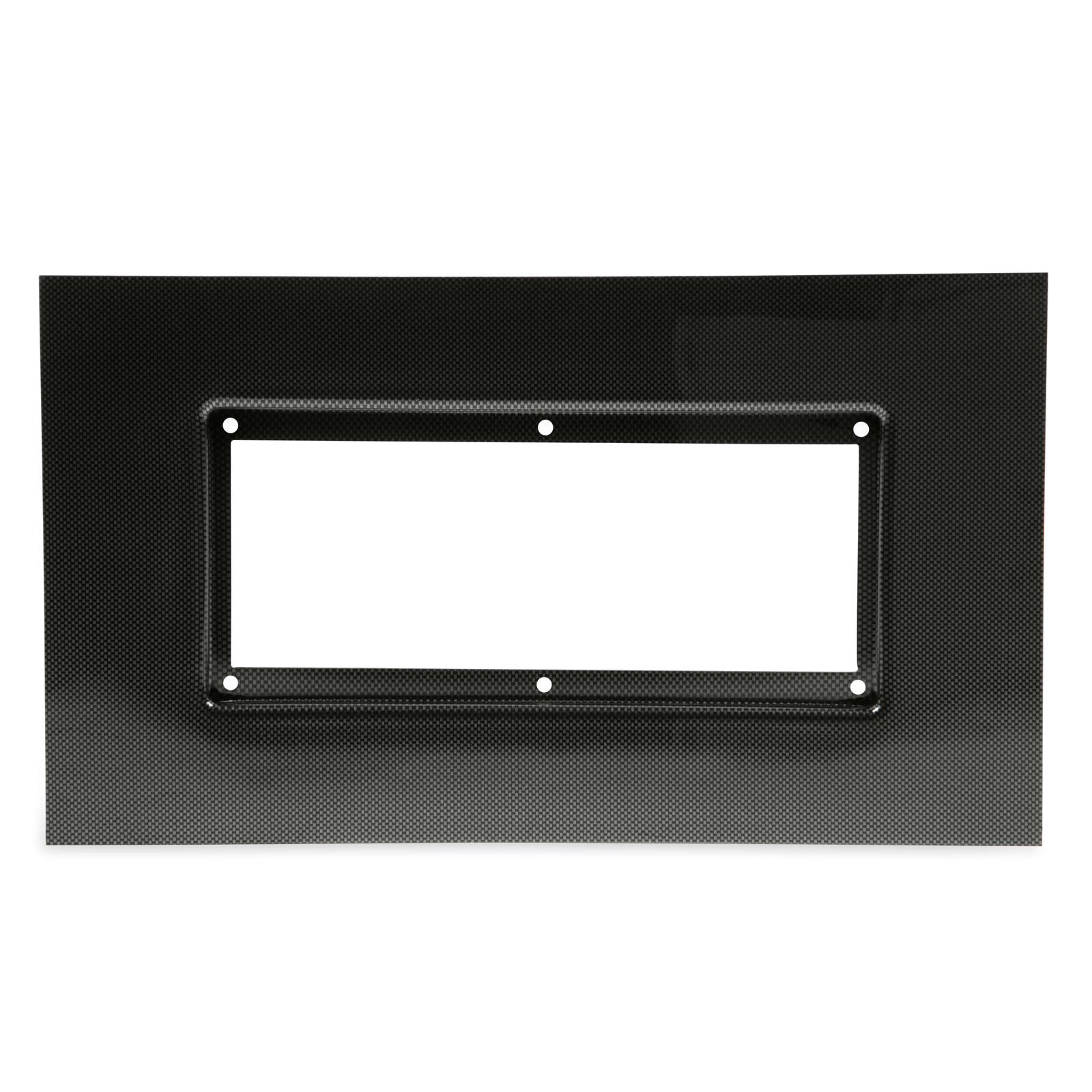Holley 553-351 Dash Panel for 12.3 Inch Pro Dash, Carbon Fiber