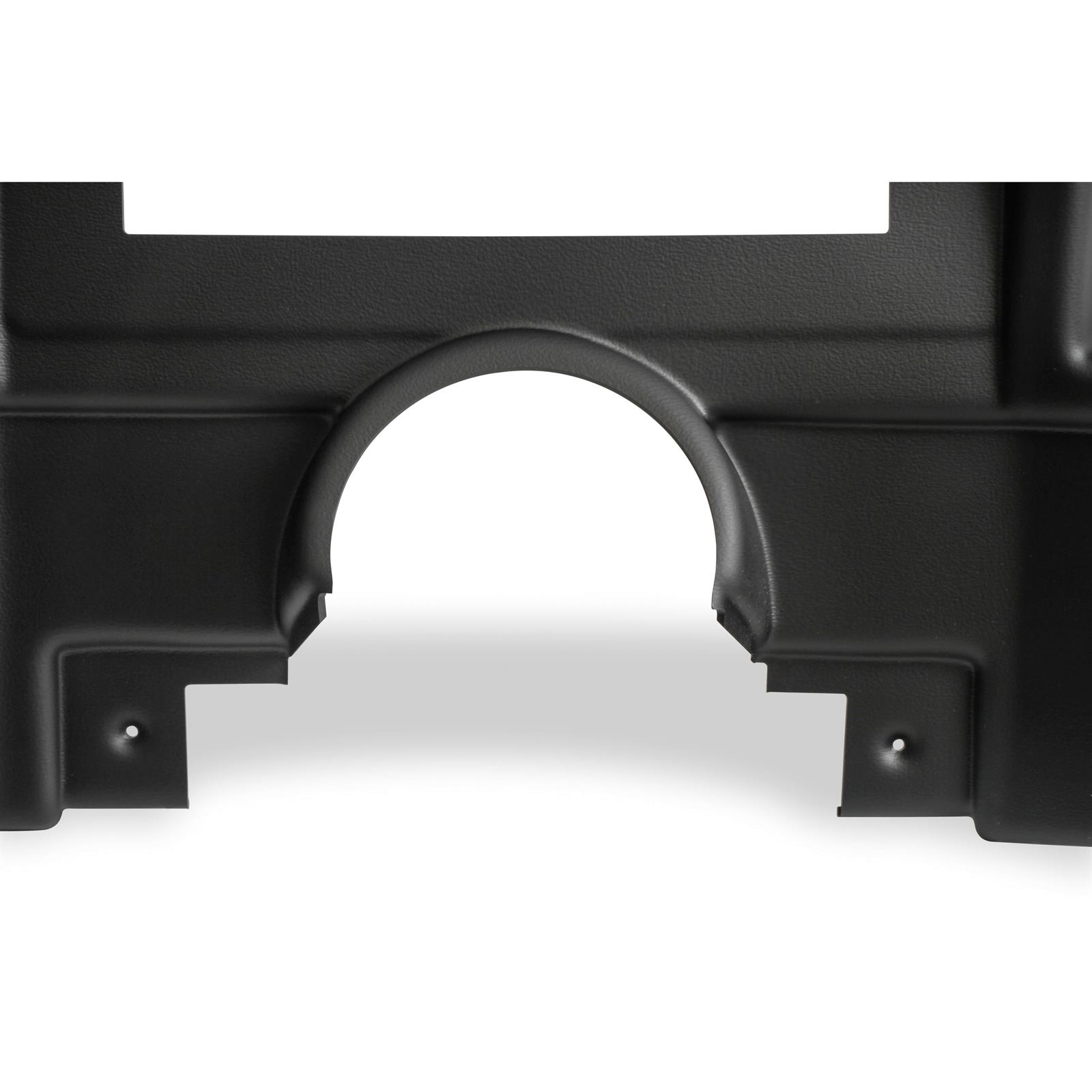 Holley 553-389 1968 Chevelle Dash Bezel, 6.86 Inch Dash, Black