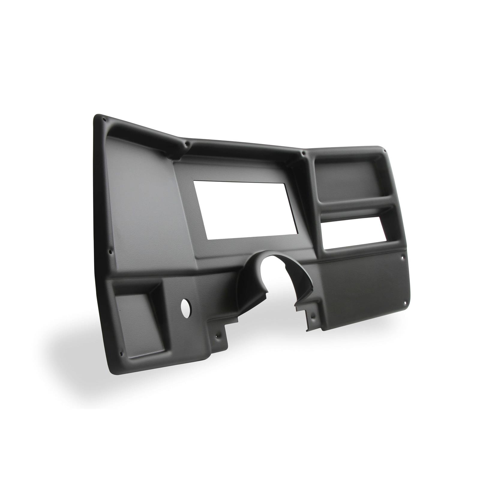 Holley 553-389 1968 Chevelle Dash Bezel, 6.86 Inch Dash, Black