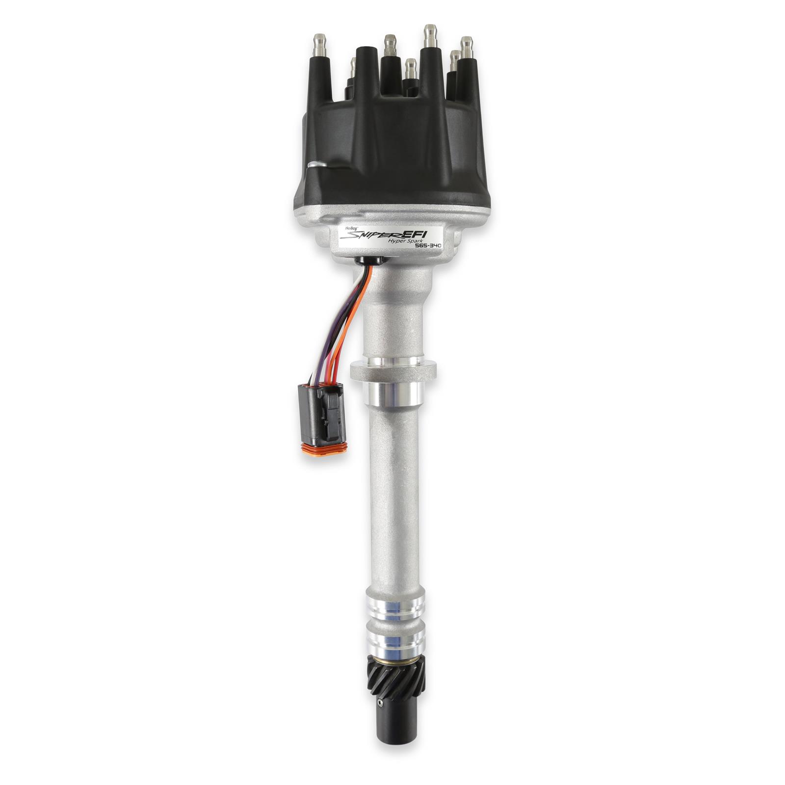 Holley Sniper 565-340 HyperSpark Distributor, Small Cap, Chevy V8