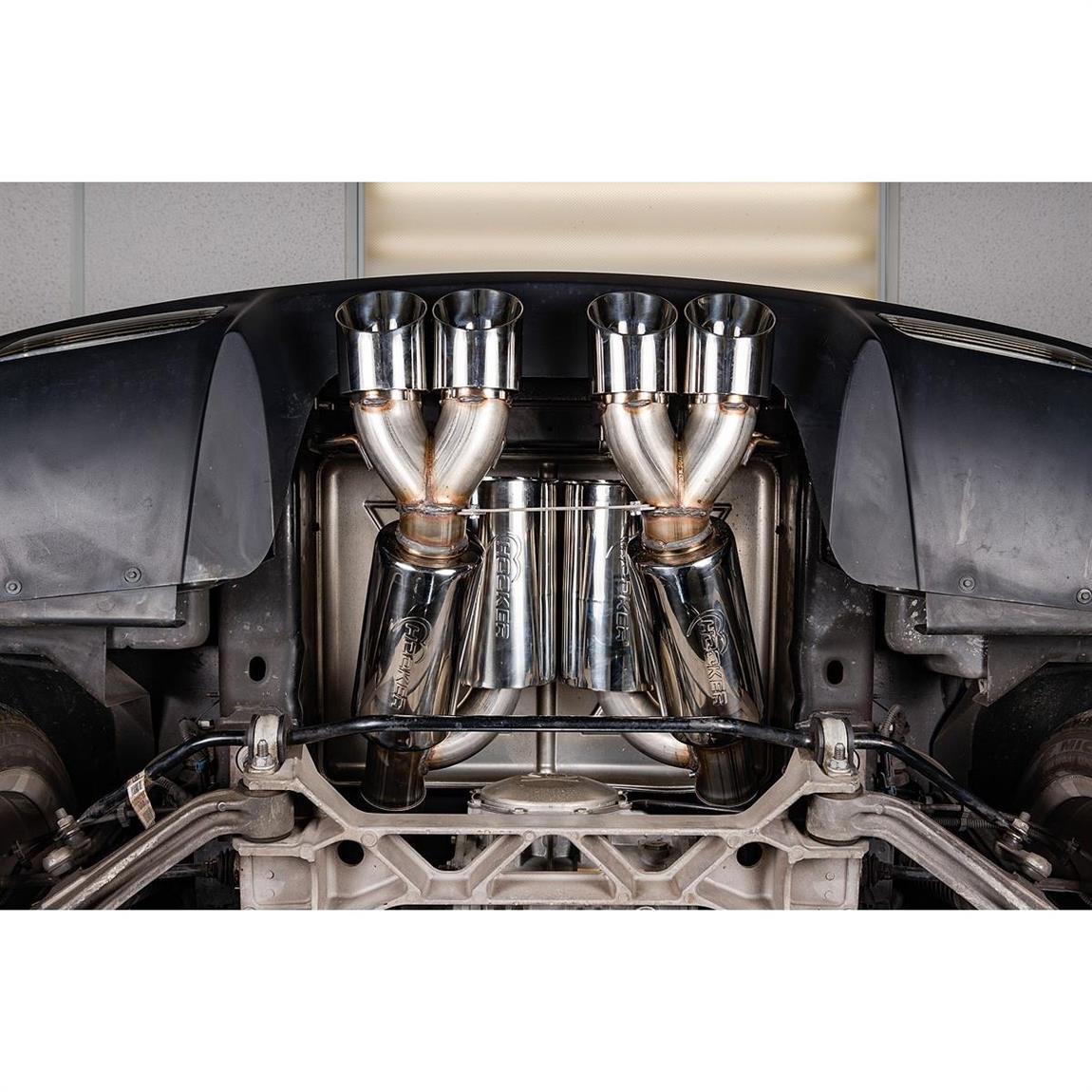 Hooker BlackHeart 70401312-RHKR Axle-Back Exhaust System