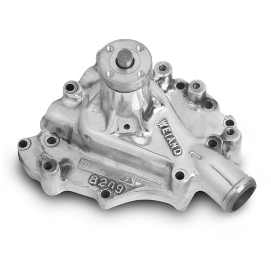 Weiand 8209P Action +Plus Polished Aluminum Water Pump Ford 351C, 351M
