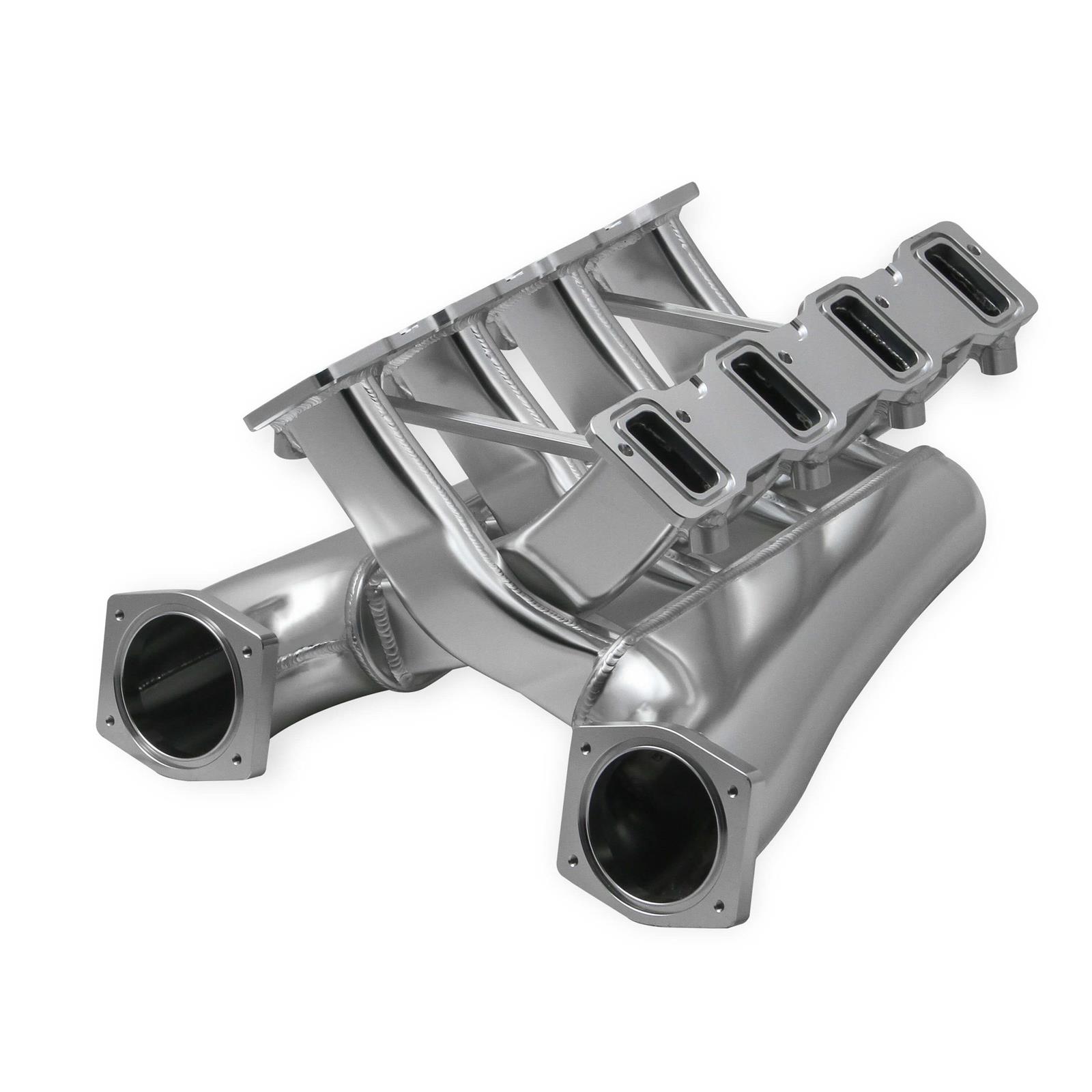 Holley Sniper 822201 Fabricated Intake Manifold, 92mm LS3, Silver