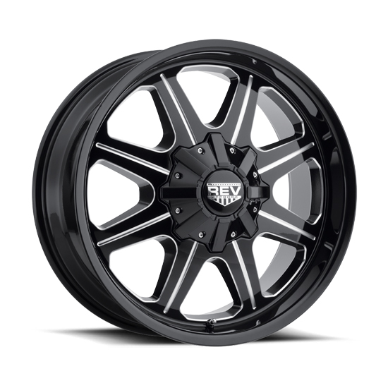 REV Wheels 823M-2903212 Off Road 823 Series, 20X9, 4.53 BS, 5X5