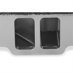 Holley Sniper 825011 Sheet Metal Intake Manifold, SBC, Silver