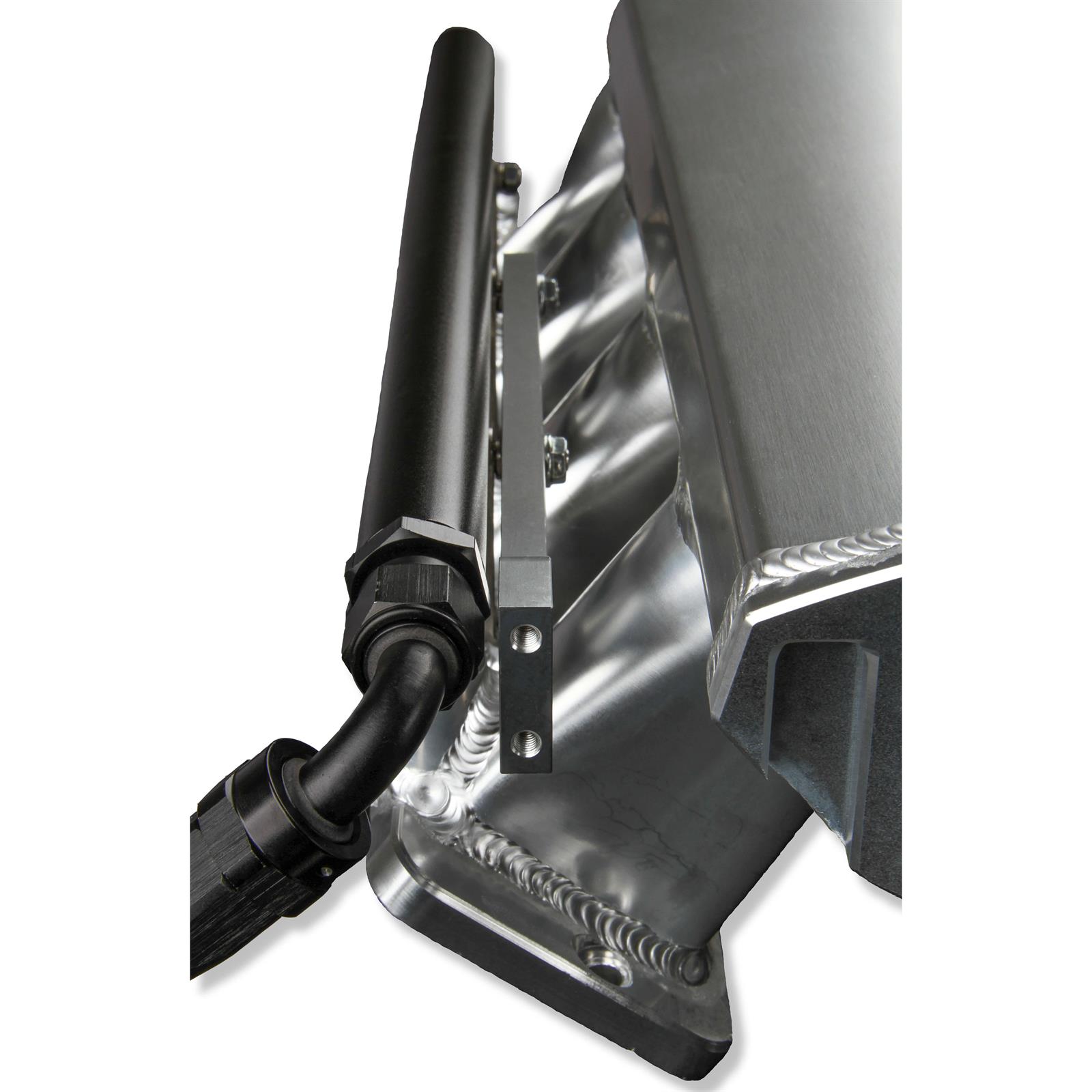 Holley Sniper 870016 EFI Cable Bracket Kit, LS1/LS2/LS6, Silver