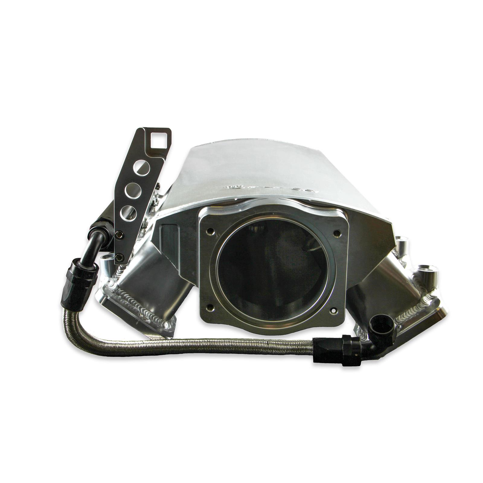 Holley Sniper 870016 EFI Cable Bracket Kit, LS1/LS2/LS6, Silver