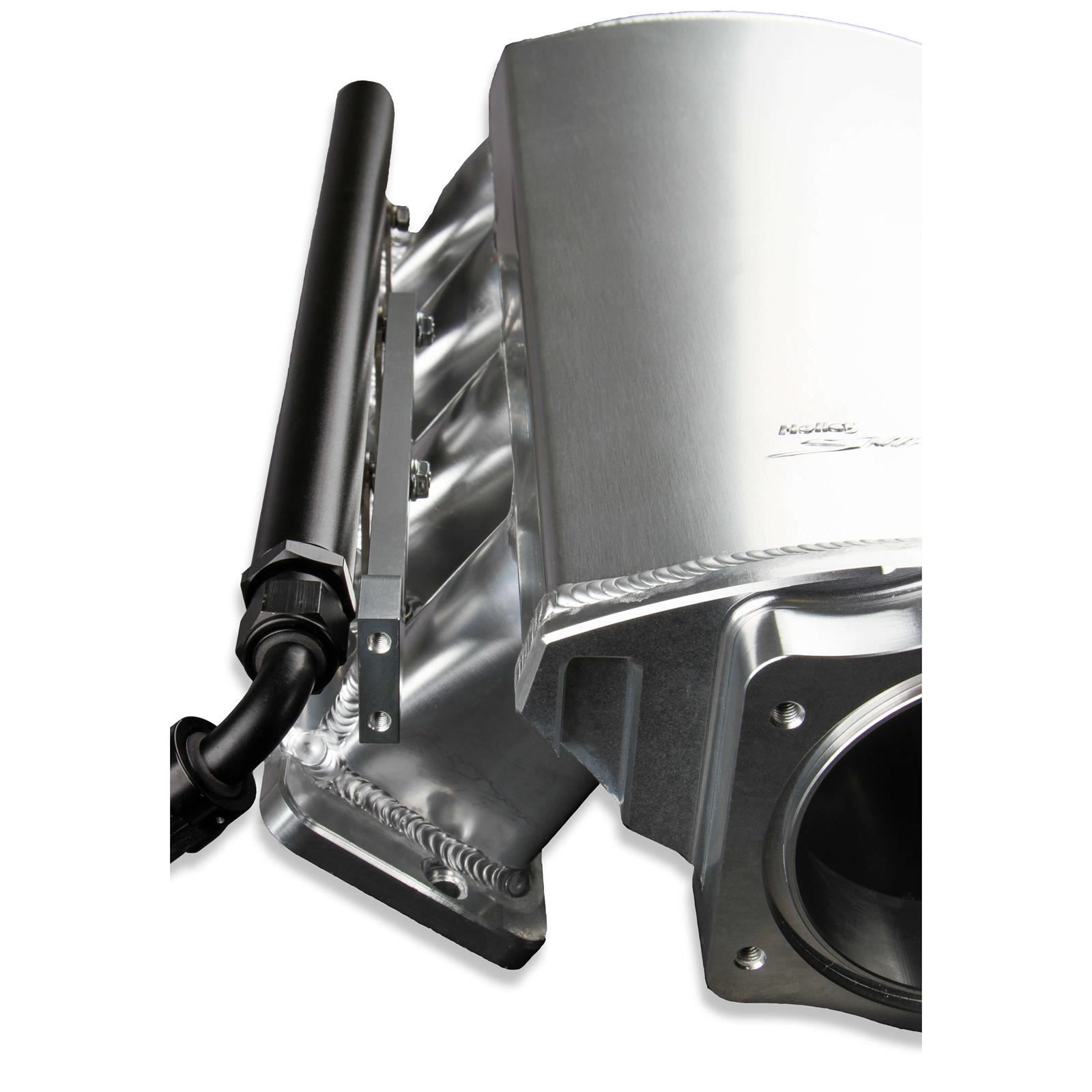 Holley Sniper 870016 EFI Cable Bracket Kit, LS1/LS2/LS6, Silver