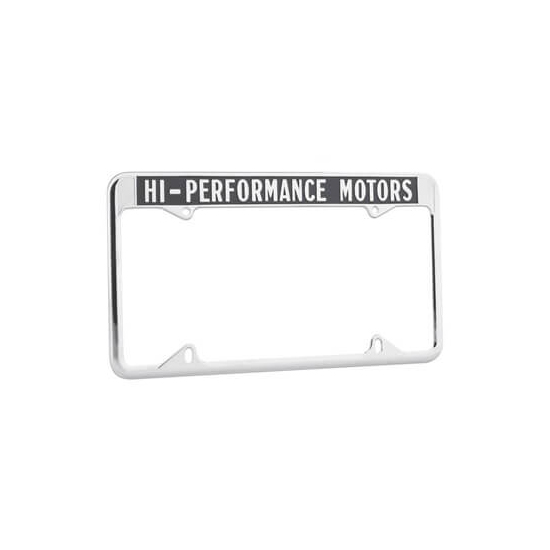 Scott Drake ACC-LPF-HPM Hi Performance Motors License Plate Frame