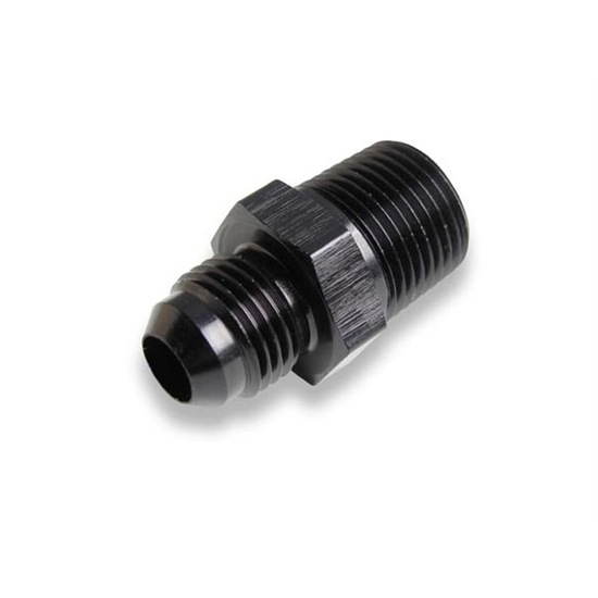 Earls AT981668ERL -6 AN Male to 1/2 Inch NPT Straight Adapter