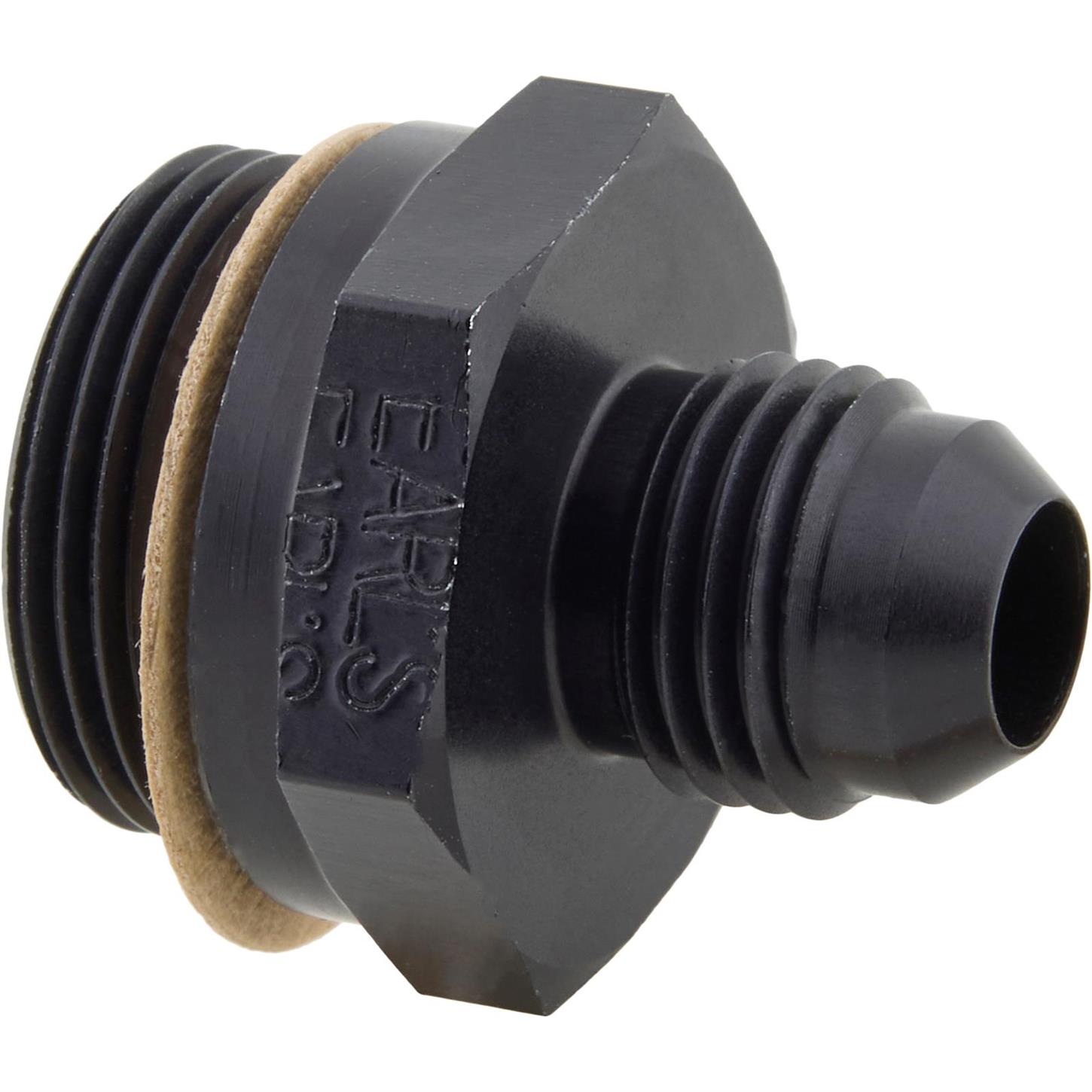 Earls AT991943ERL -6 AN Male to 7/8-20 Inch Male Aluminum Carb Adapter