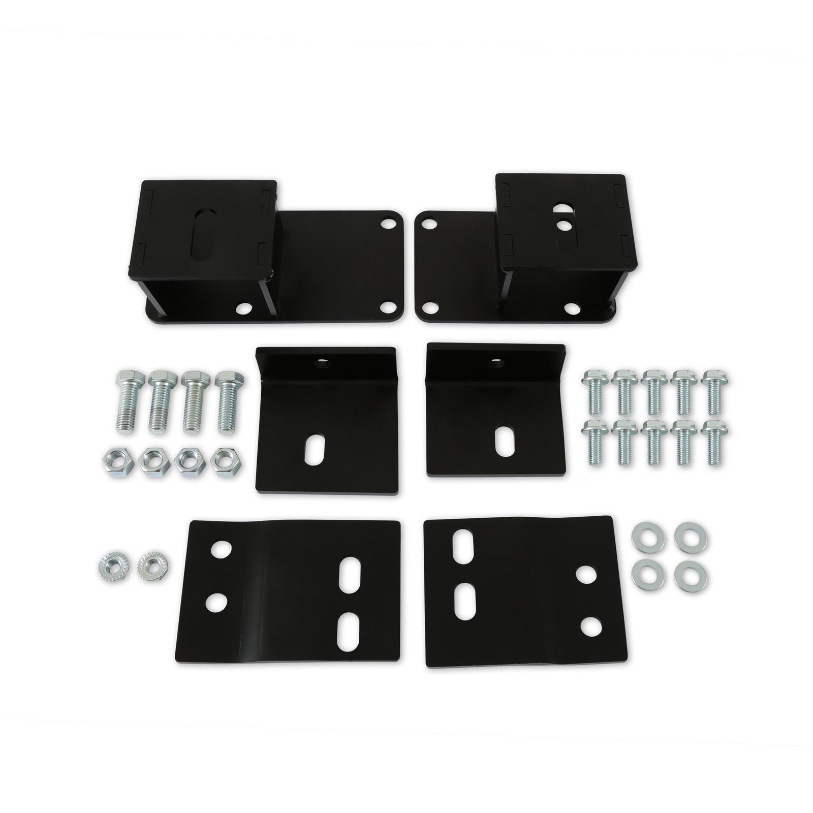 Hooker BHS5118 Blackheart Engine Mount Brackets, 72-93 Truck HEMI
