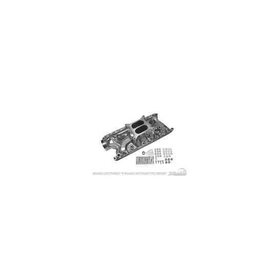 Scott Drake C3OZ-9424-S 64-73 SBF Engine Intake Manifold, Satin