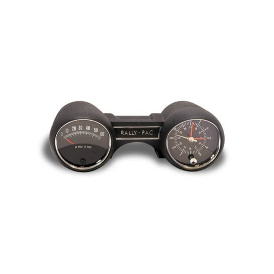 Scott Drake C5ZZ-10B960KBK 65 Ford Rally Pac V8 8000RPM, Black