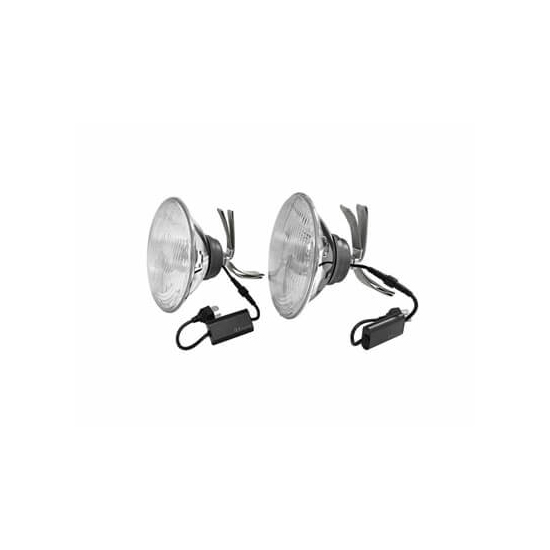 Scott Drake C5ZZ-13007-LED 7 Inch Led Headlamp Kit, 4th Gen