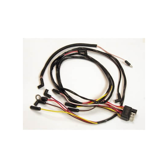 Scott Drake C6ZZ-14289-8 66 Ford Engine Gauge Feed Harness, 8 Cyl