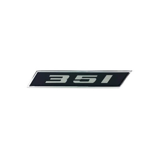 Scott Drake C9ZZ-16228-A 69-70 Ford Fender Emblem, 351