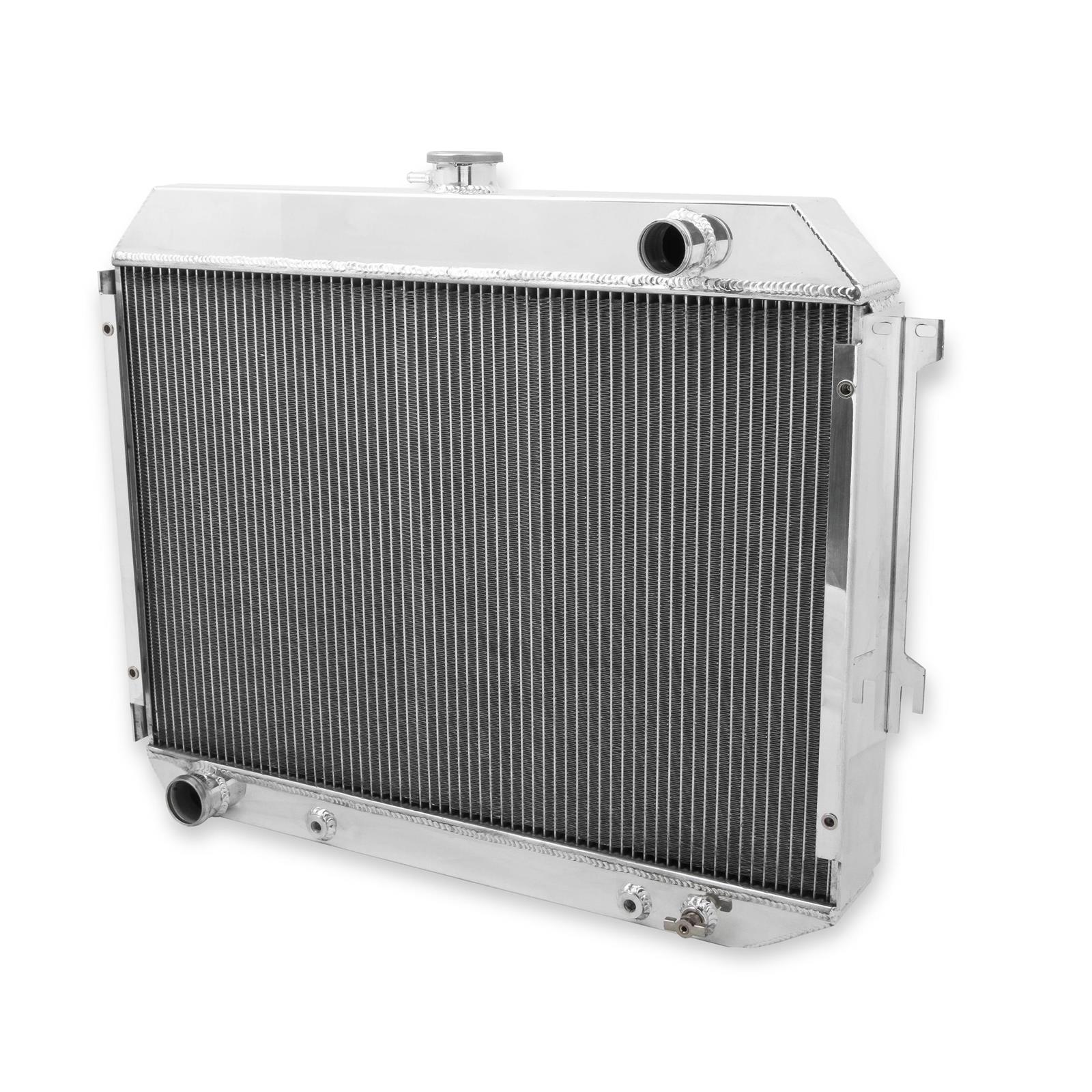 Frostbite FB157 Aluminum Radiator, 3 Row, 1968-1974 Dodge/Plymouth V8