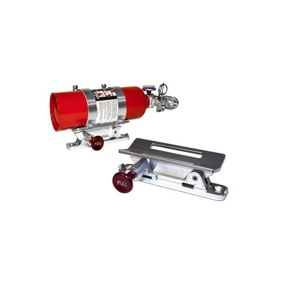 Scott Drake FIREX-MNT-S-DAG Silver Fire Extinguisher Mount